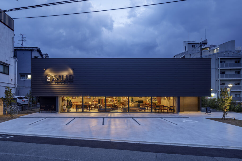 SOLID FURNITURE STORE・OSAKA | NAKASAI architects INC. | 株式会社ナカサイアーキテクツ